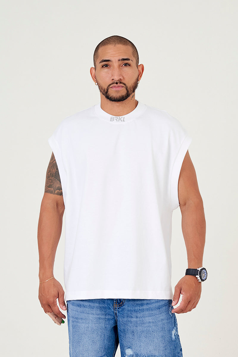 Camisilla oversize brkl blanca – X MAYOR BRKL